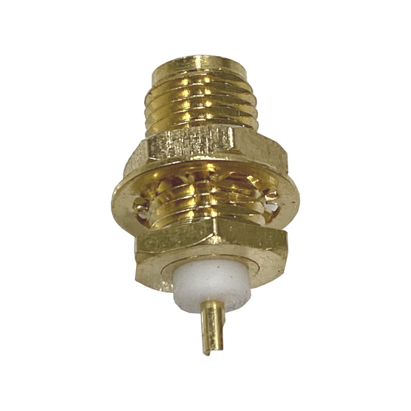 SMA-RP socket for CHASSIS housing - STRAIGHT